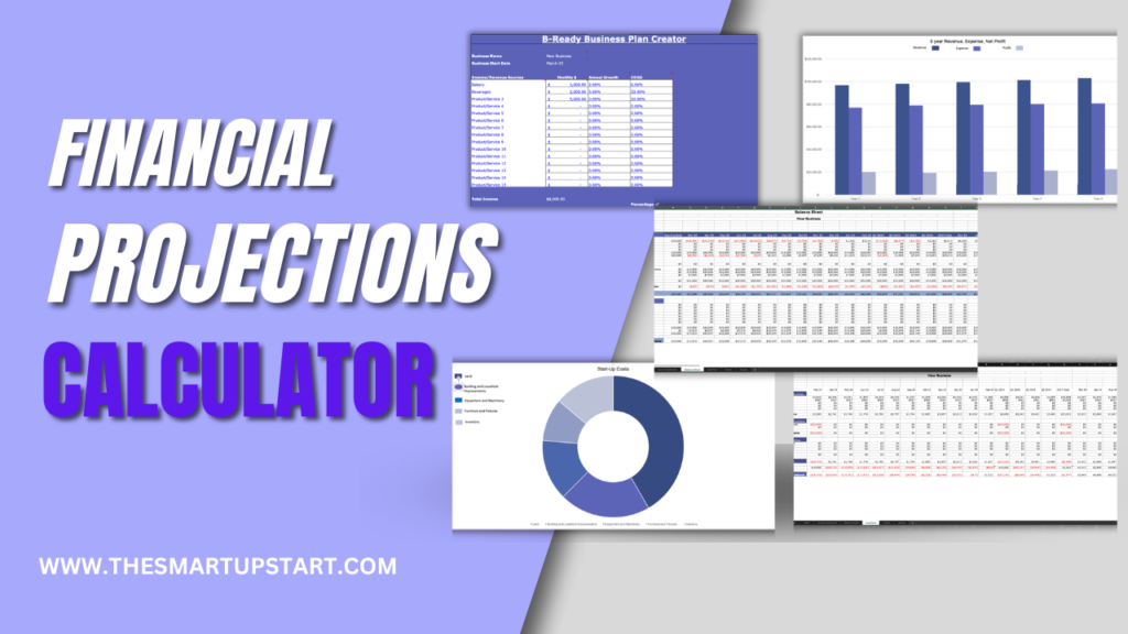 The Smart Upstart Financial Projections Creator.