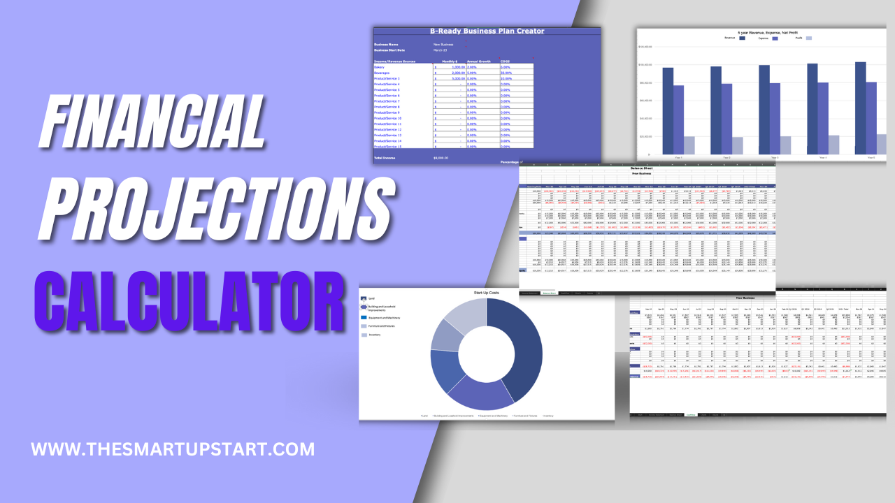 The Smart Upstart Financial Projections Creator.